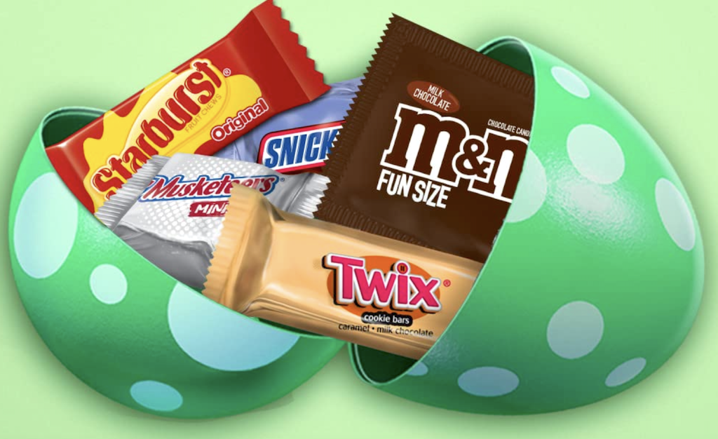 Mars Easter Candy 100-Piece Bag Only $10.98 on Amazon or Walmart.com ...