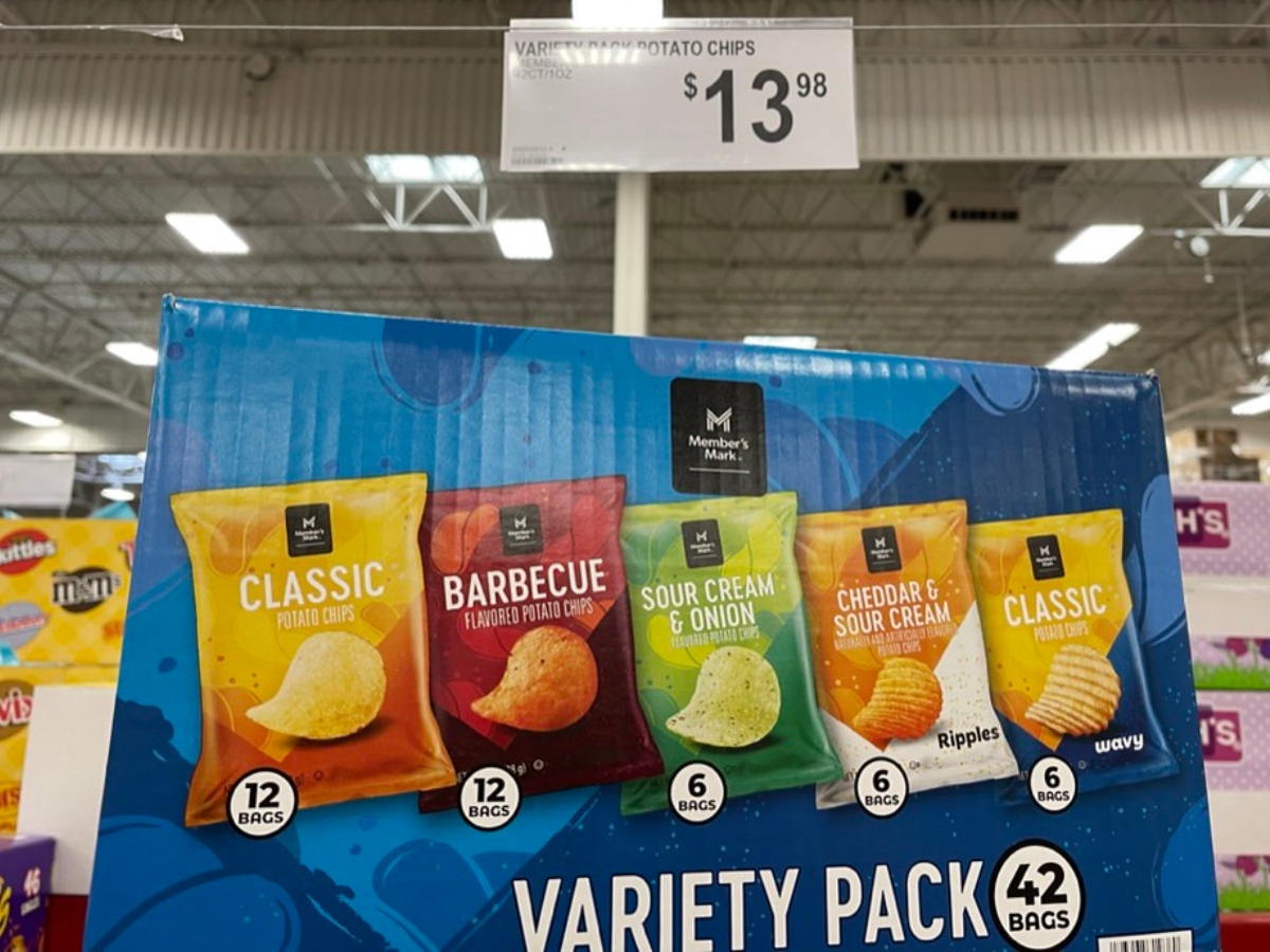 Sam's Club Potato Chips 42-Count Variety Pack Only $13.98 | Hip2Save