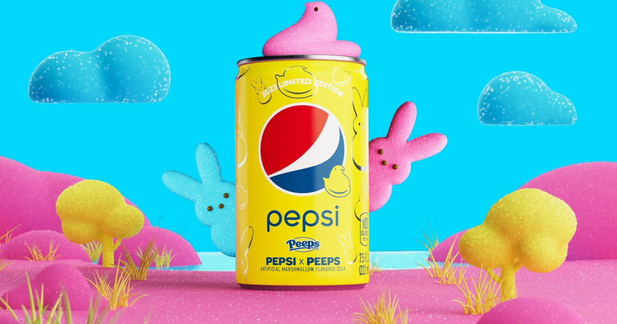 Limited-Edition Peeps Pepsi | Find 20oz Bottles In-Store (+ Chance to ...
