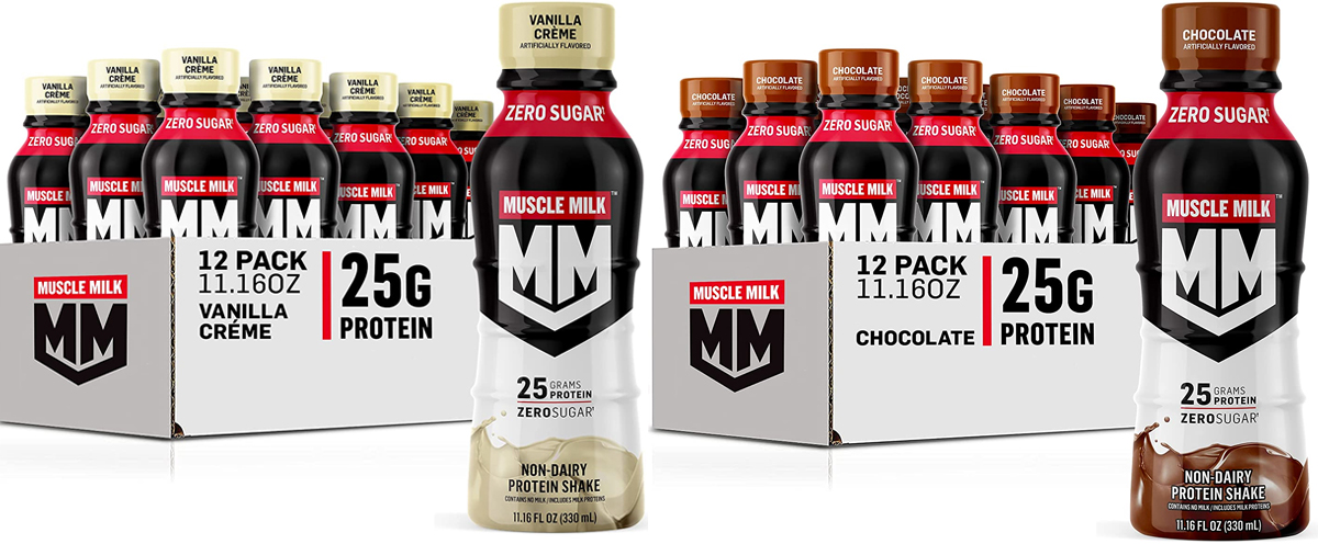 Muscle Milk Protein Shake 12-Pack from $15.73 Shipped on Amazon (Just ...