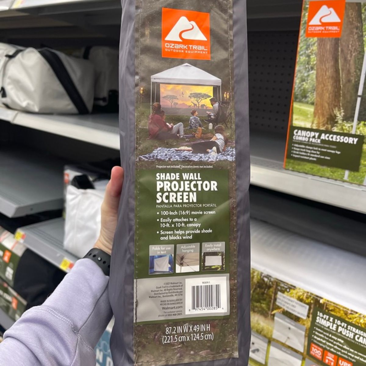 WOW! Ozark Trail Projection Screen Just $12 on Walmart.com | Movie ...