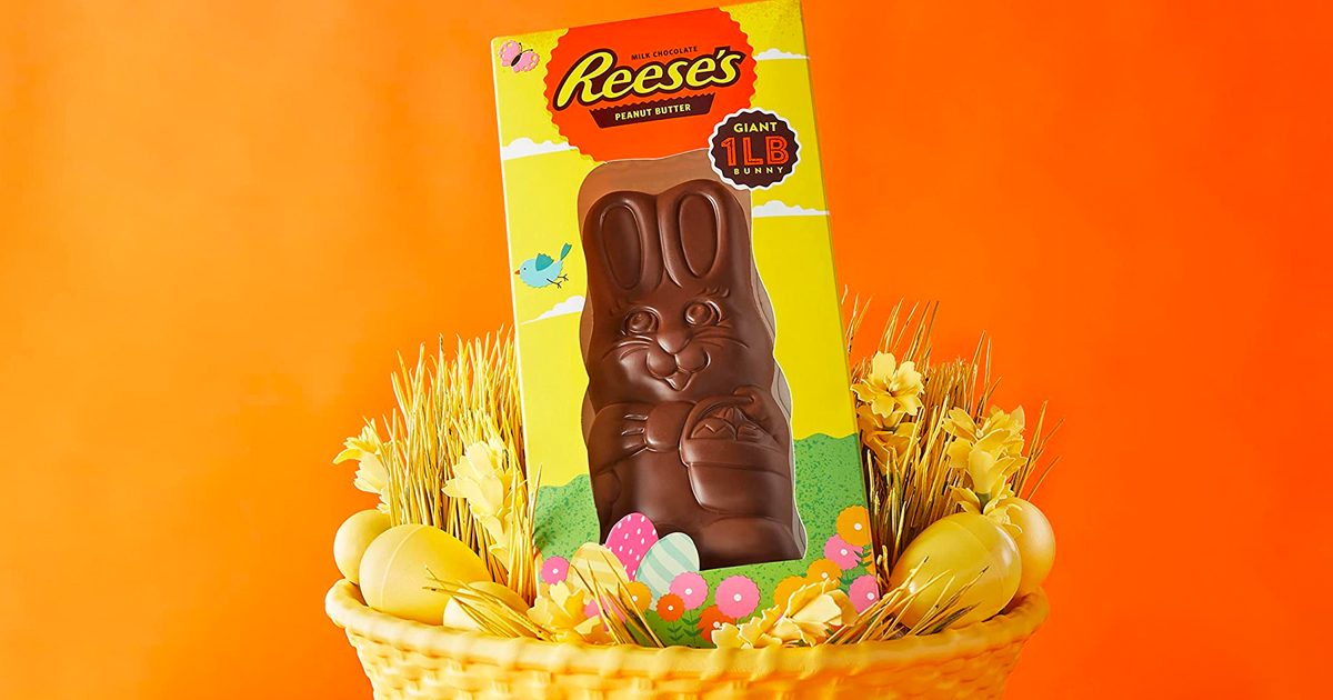 Reese's 1-Pound Milk Chocolate Peanut Butter Bunny Only $9.98 on Amazon ...