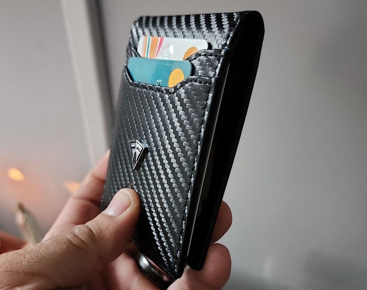 Slim Front Pocket RFID Blocking Leather Wallets Only $4.49 on Amazon ...