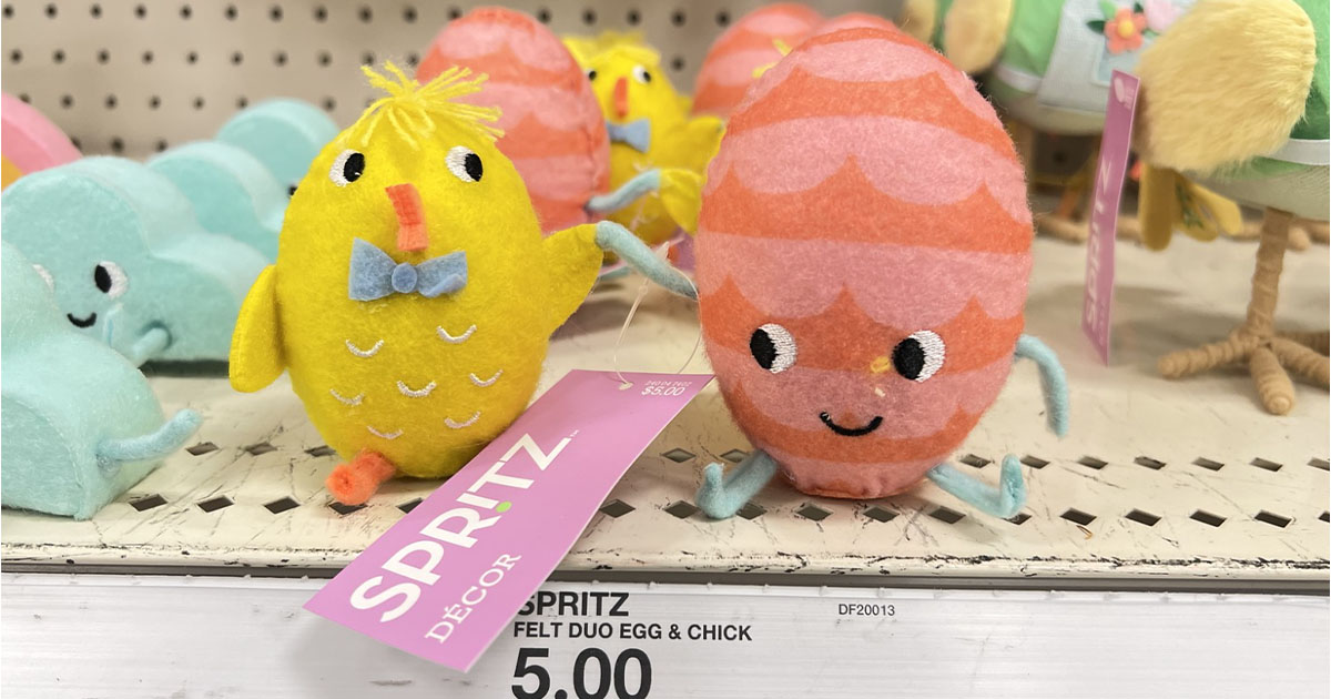 These Adorable Spritz Easter Figures Are Only $5 at Target | Hip2Save