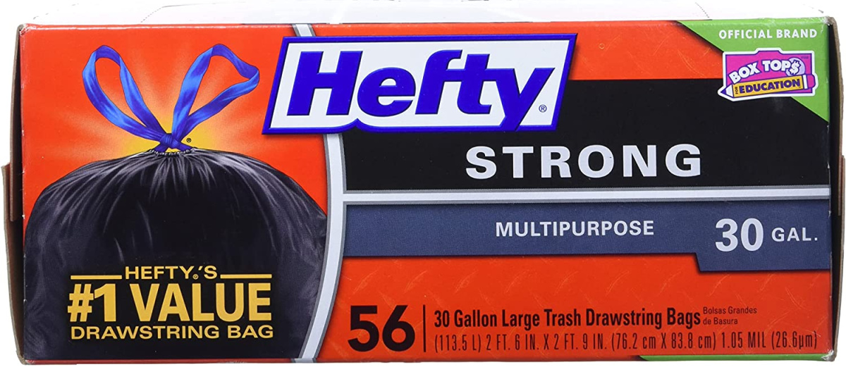 Hefty Strong 30-Gallon Trash Bags 25-Count from $8 Shipped on Amazon ...