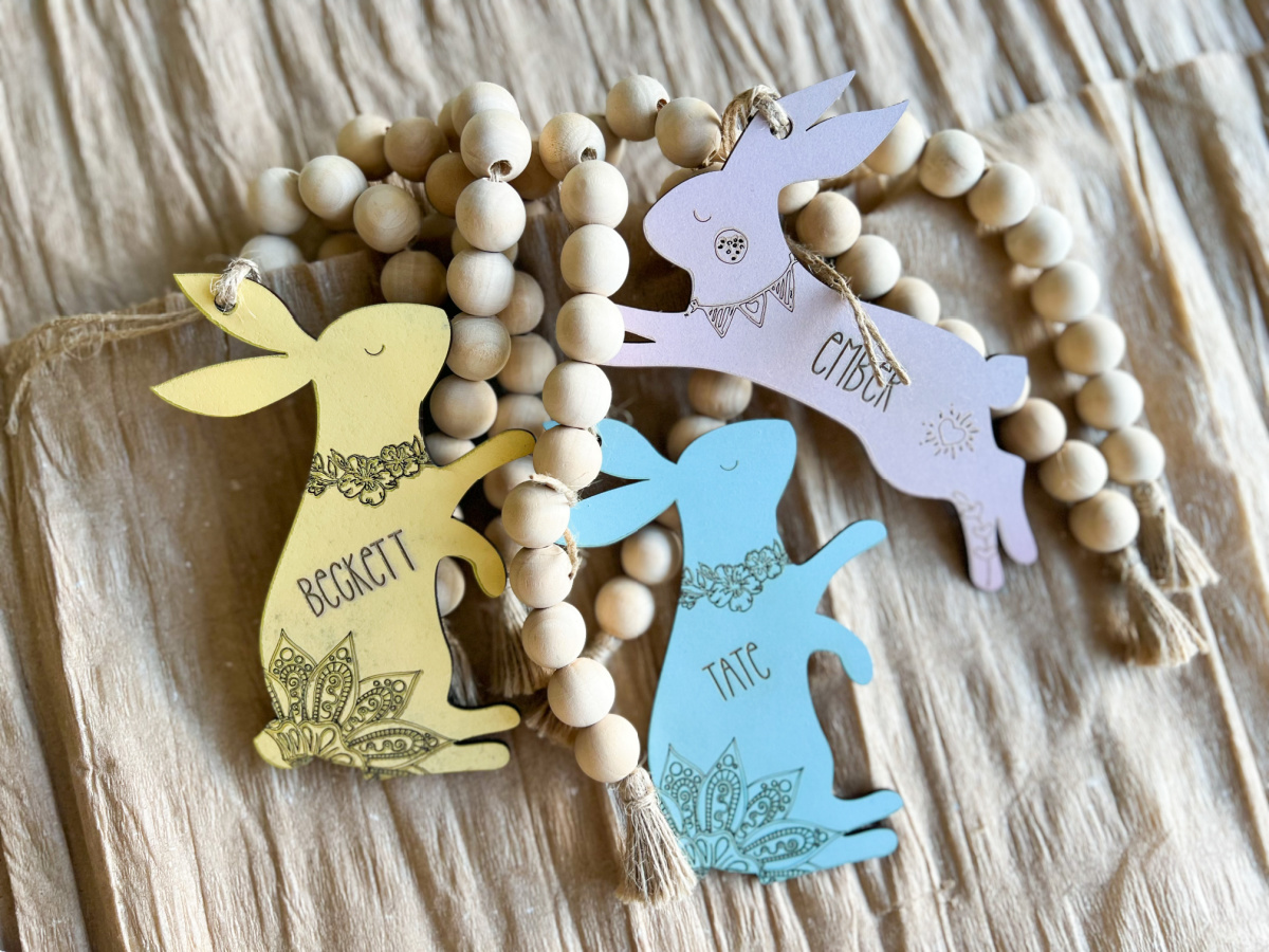 30% Off Personalized Easter Basket Tags + FREE Shipping | Hip2Save
