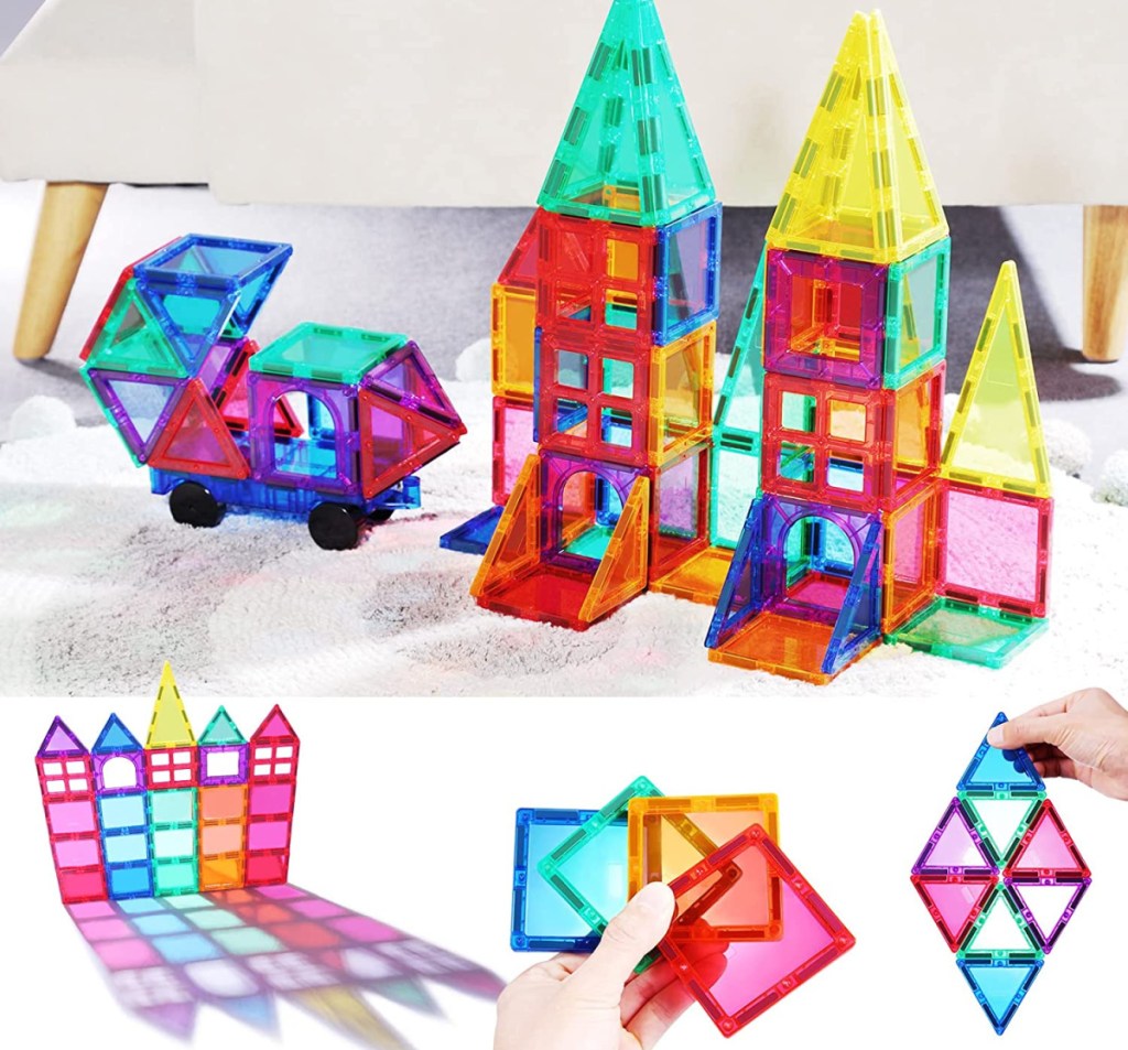 Magnetic Building Tiles Set Only $19 on Amazon (Regularly $40 ...