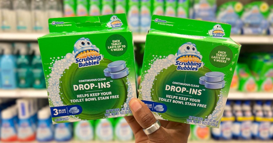 Scrubbing Bubbles Drop-Ins 3-Pack Only $3.40 Shipped on Amazon | Hip2Save