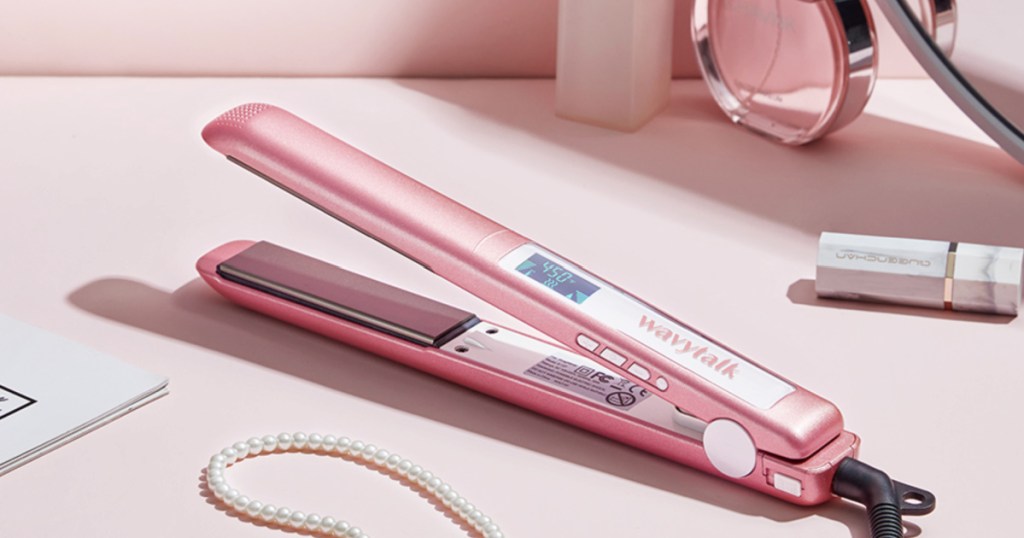 Negative Ion Flat Iron w/ Platinum Plates Just $13 on Amazon | Heats Up ...