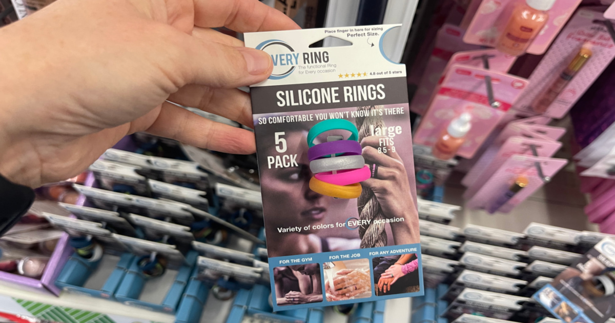 Dollar Tree Silicone Rings 5-Pack Just $1.25 (Preserve Your Expensive ...