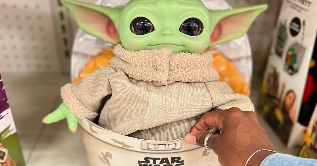 Star Wars The Mandalorian Grogu Plush Toy Just $9 on Walmart.com ...