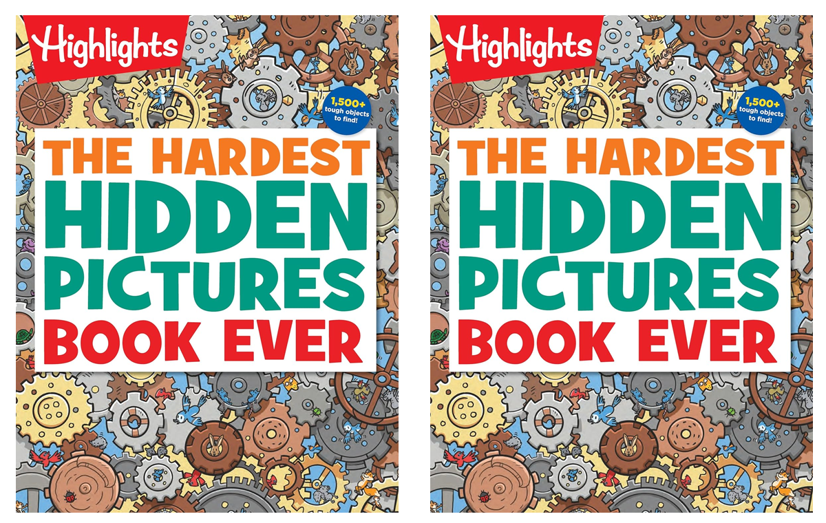 TWO Highlights Hidden Pictures Books Only $8.38 on Amazon