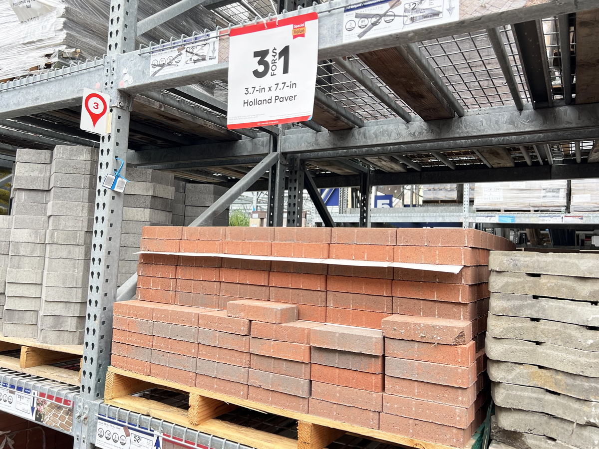 Lowe's Paver Bricks Only 33¢ | Hip2Save