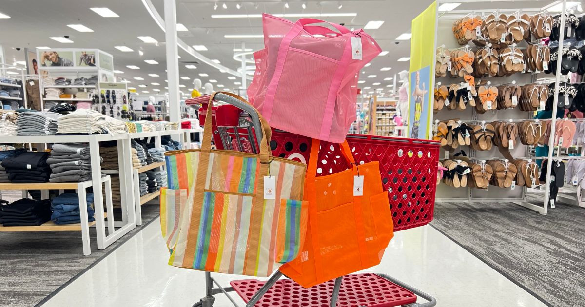 Target’s Shade & Shore Tote Bags from $7 – Perfect for the Beach or ...