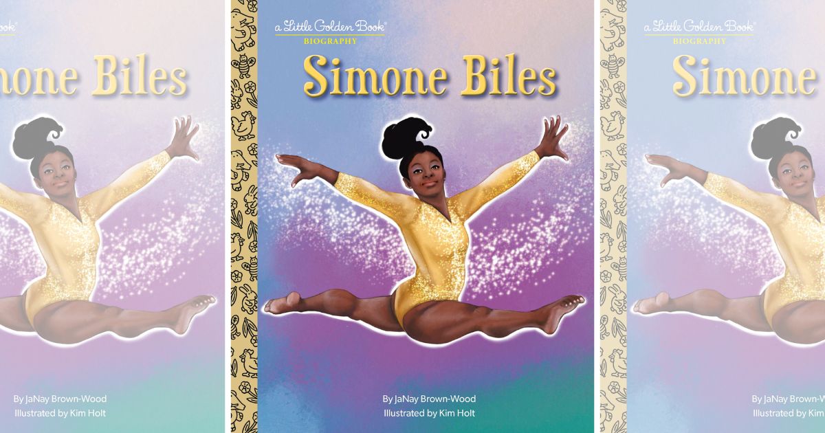 Simone Biles Little Golden Book Only $5.99 on Amazon or Walmart | Hip2Save