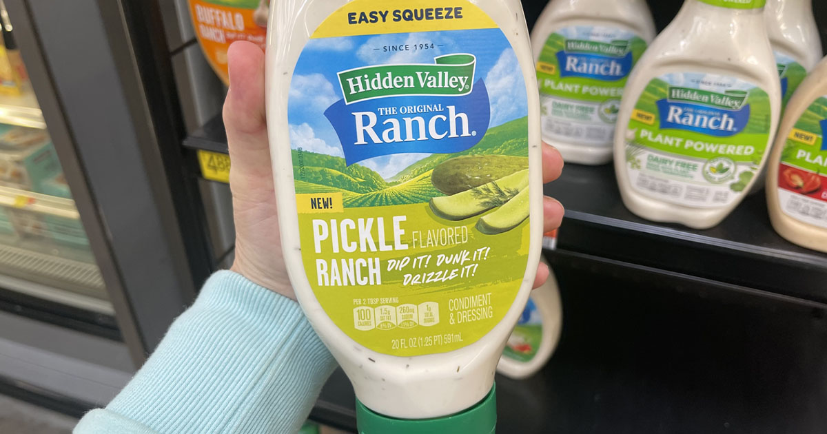 Hidden Valley Pickle Ranch Just $4.88 at Walmart - Available NOW ...