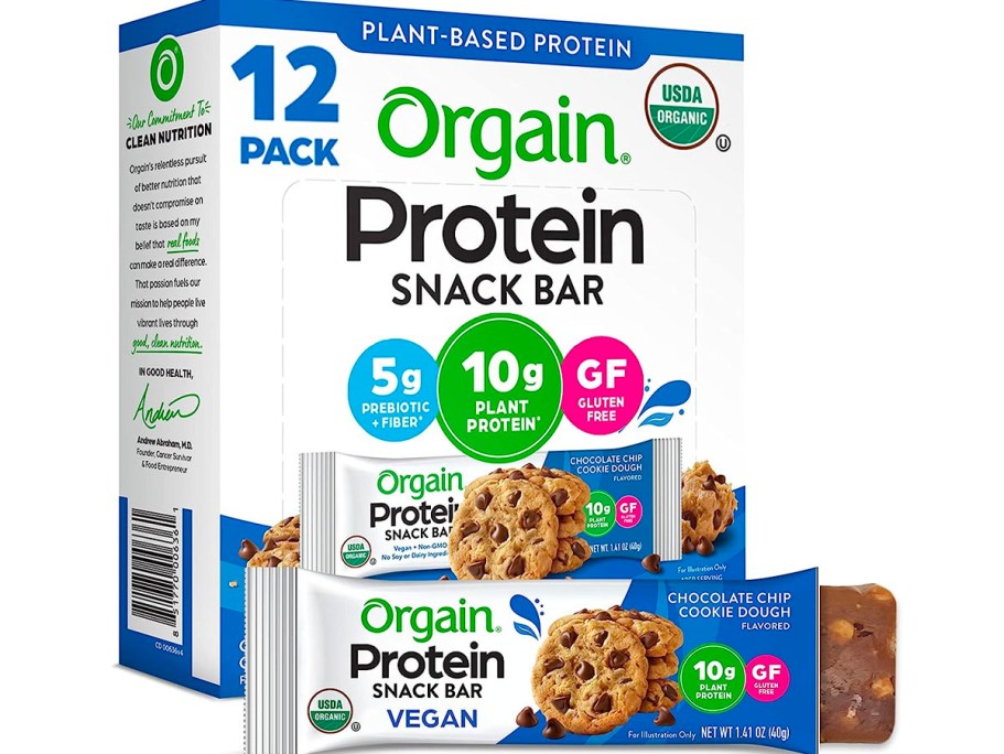 Orgain Protein Bars 12-Pack Only $11.69 Shipped on Amazon (Reg. $26 ...