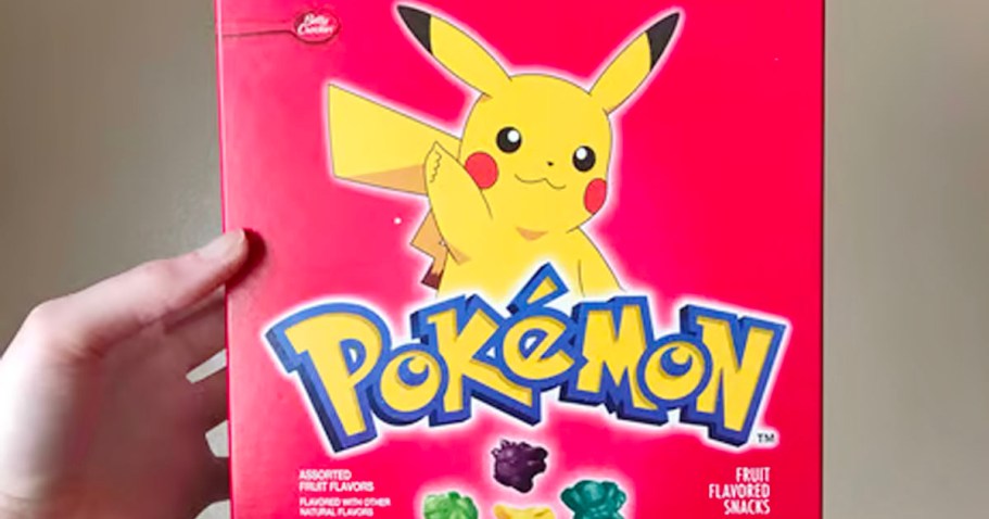 Pokémon Fruit Snacks 22-Count Box Only $3 Shipped on Amazon | Hip2Save