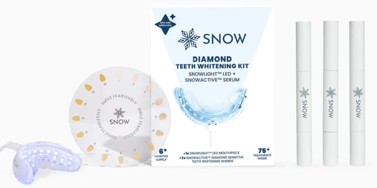 Snow Teeth Whitening is the New & Better Way to Whiten Teeth!