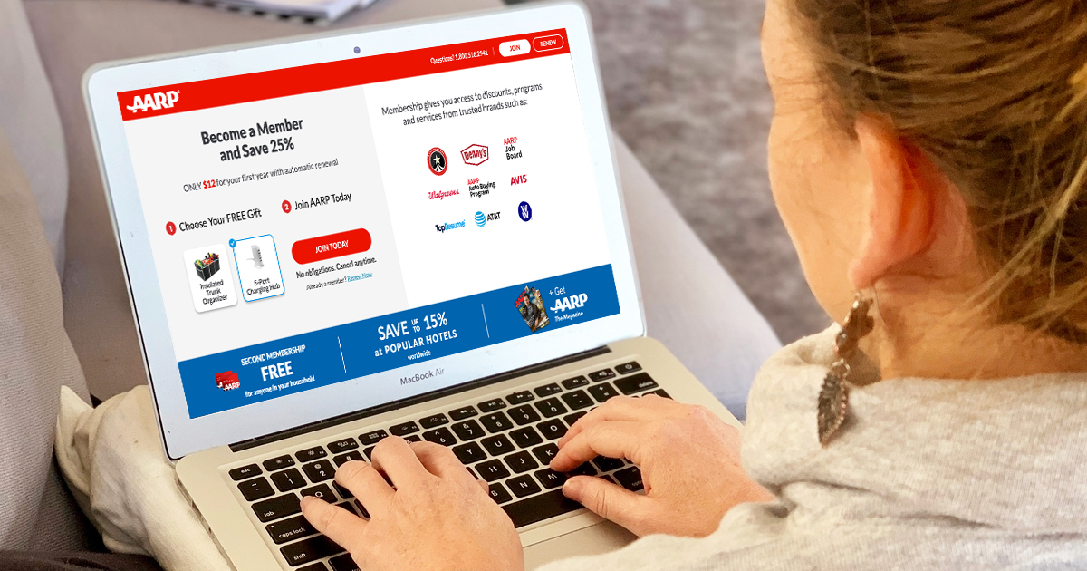 Discounted AARP Membership + Choose a FREE Gift!
