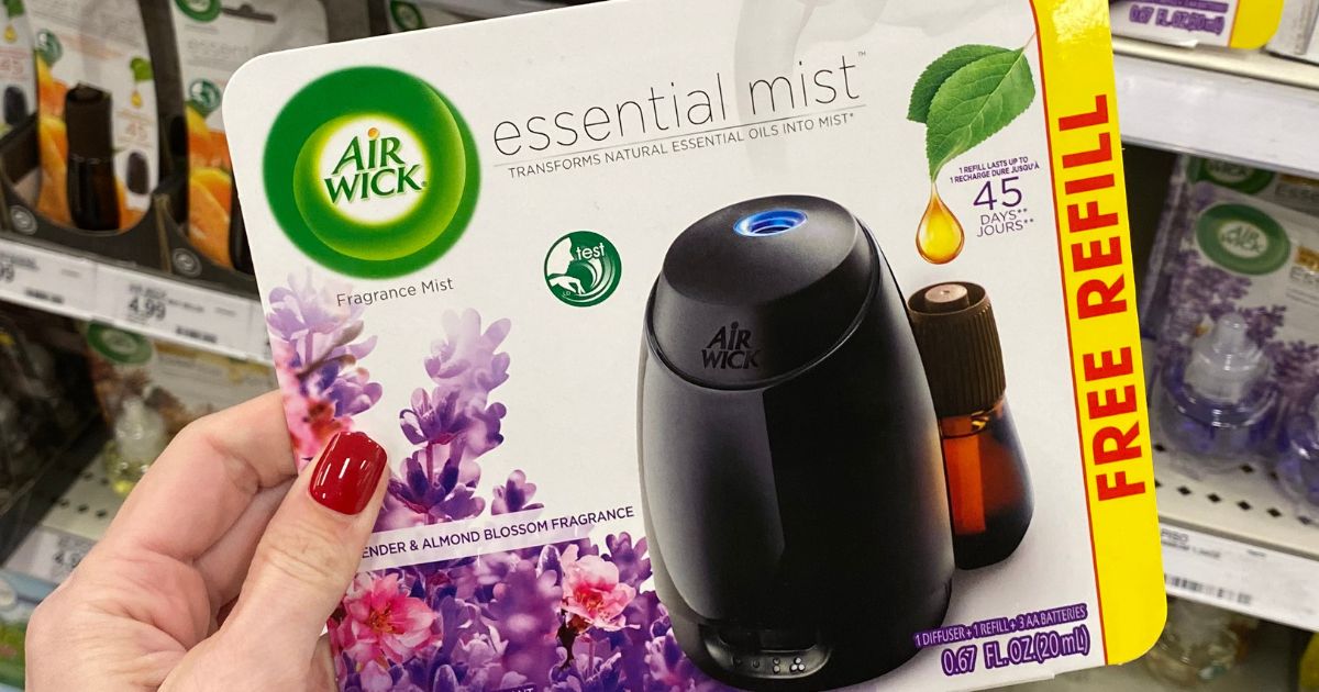 FREE Air Wick Essential Mist Starter Kit After Cash Back at Walmart ...