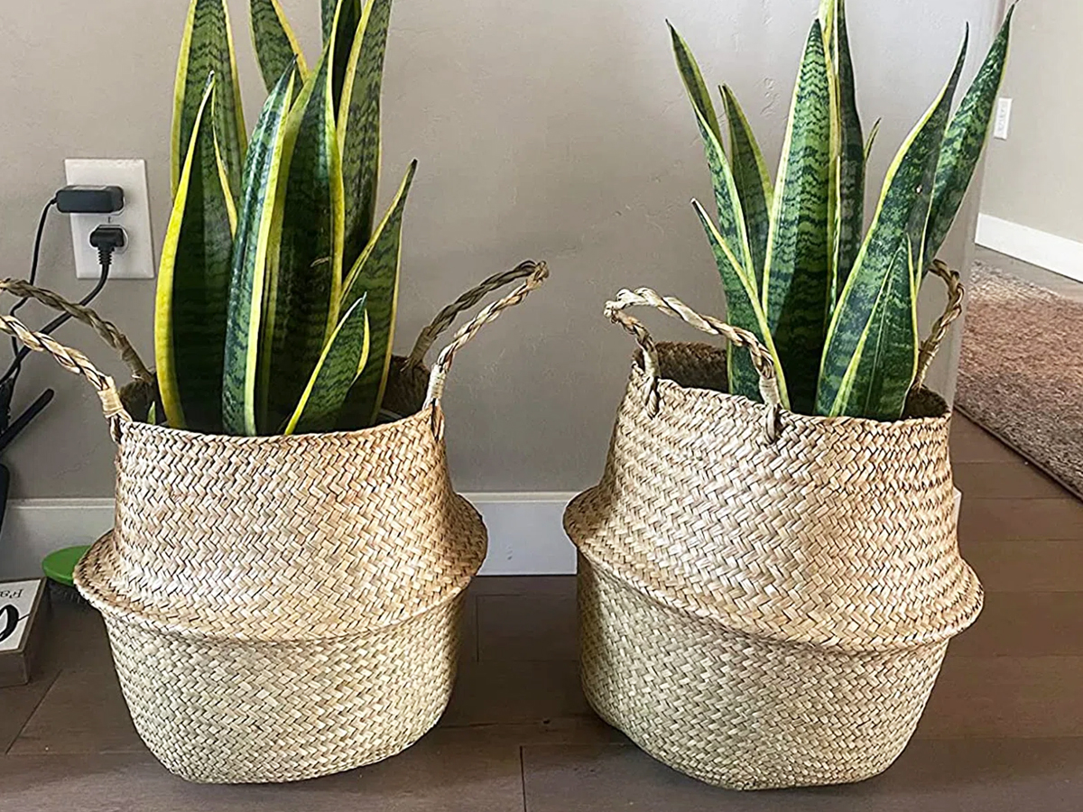 Up to 65% Off Wayfair Baskets + Free Shipping | Seagrass Basket Set ...
