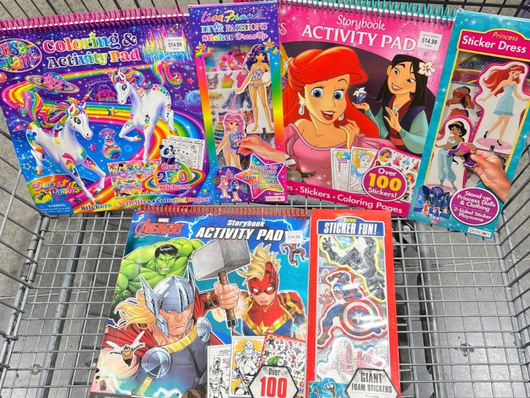HUGE Kids Activity Books Just $14.99 at Costco | Lisa Frank, LOL ...