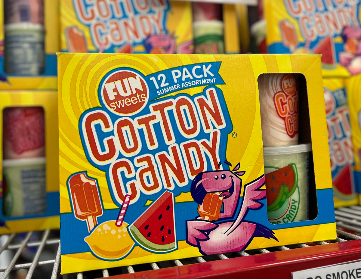 Fun Sweets Summer Cotton Candy 12-Pack Only $9.98 at Sam's Club | Hip2Save