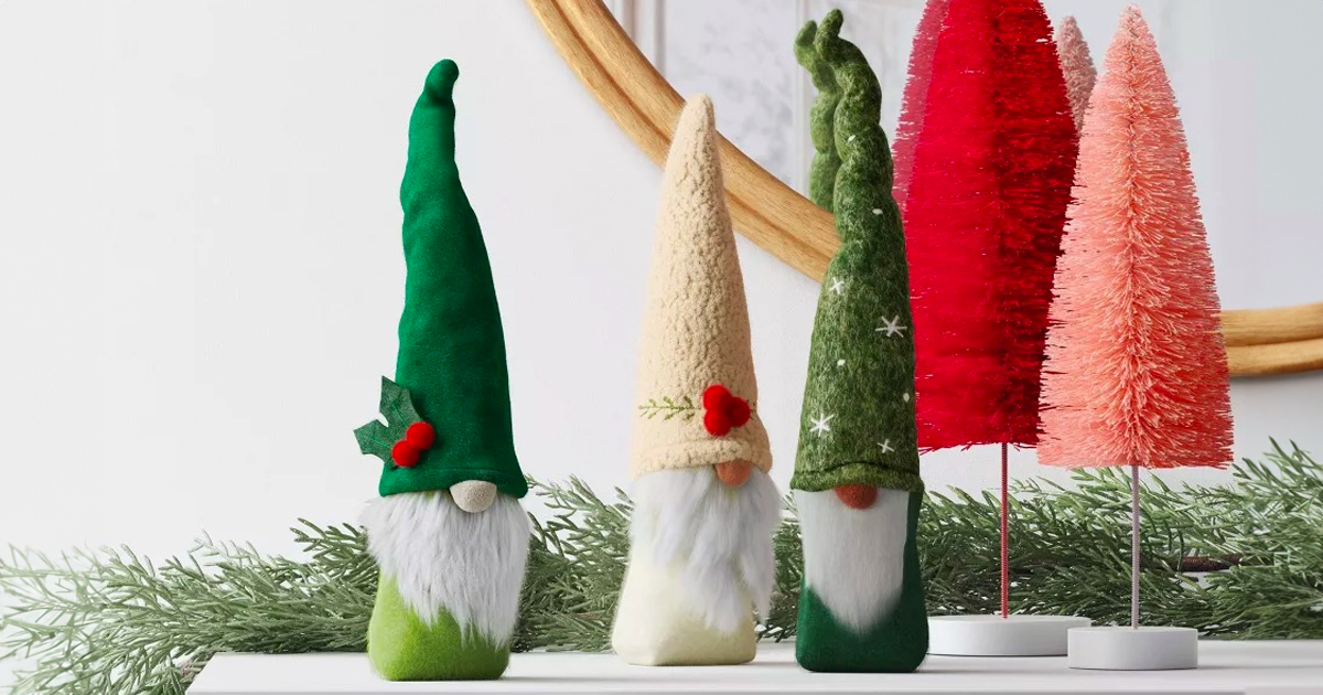 NEW Target Holiday Gnomes from $5 - Tons of Cute Options! | Hip2Save