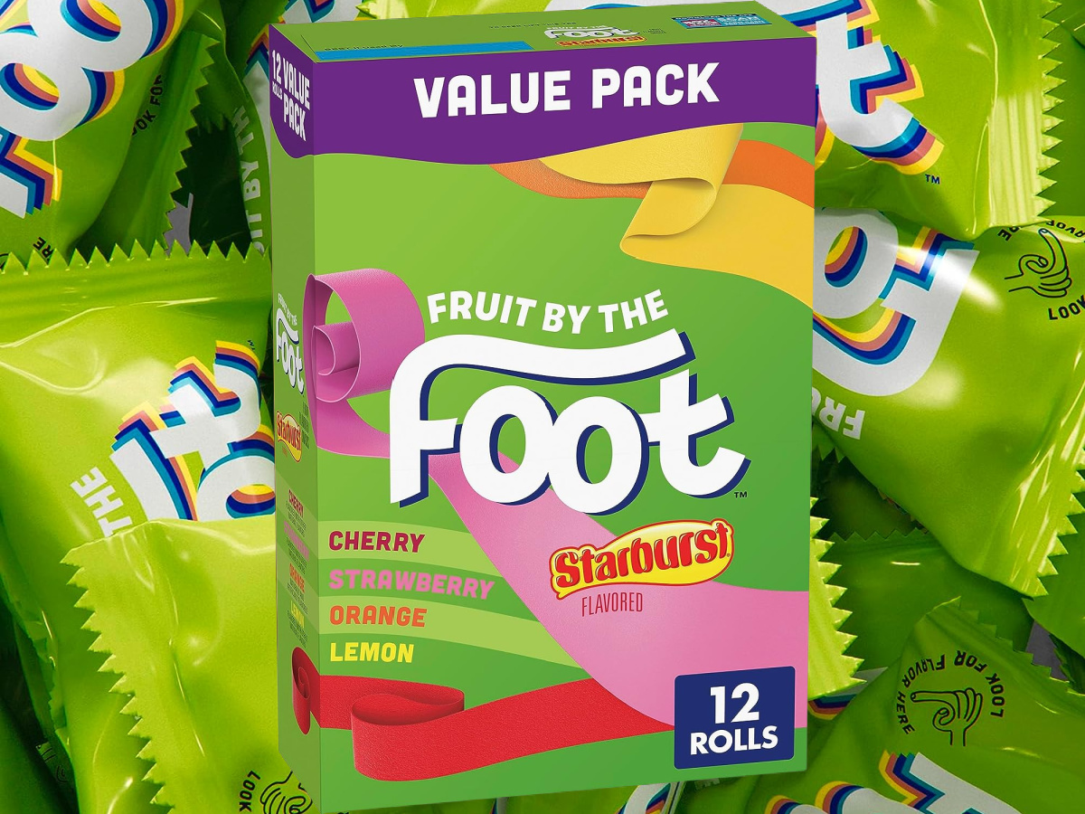Fruit by the Foot Starburst Flavors 12-Pack Just $4.54 Shipped on ...