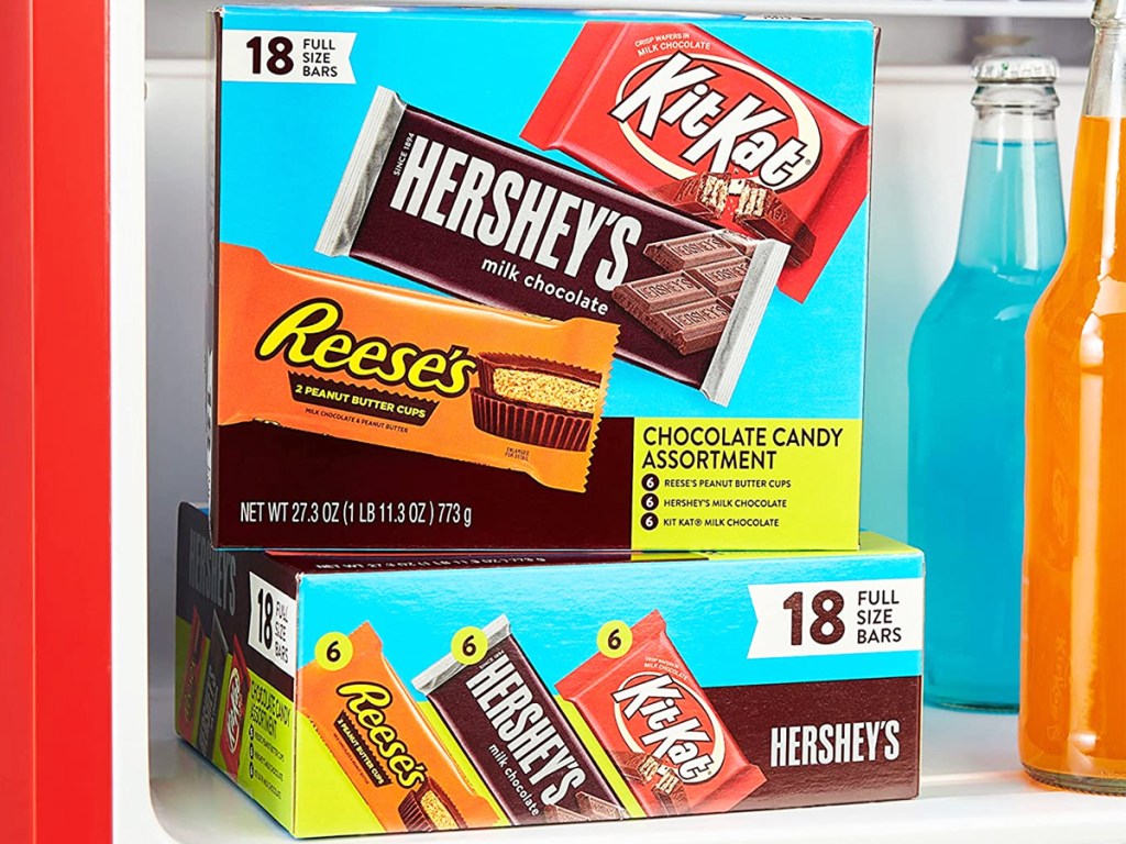 Hershey's Full Size Candy Bars Variety 18-Pack Just $10.86 Shipped on ...