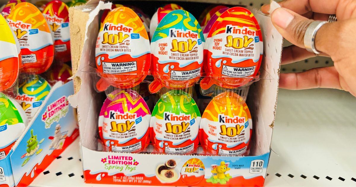 Kinder Joy Spring Eggs 15-Count Just $16 on Amazon | Hip2Save
