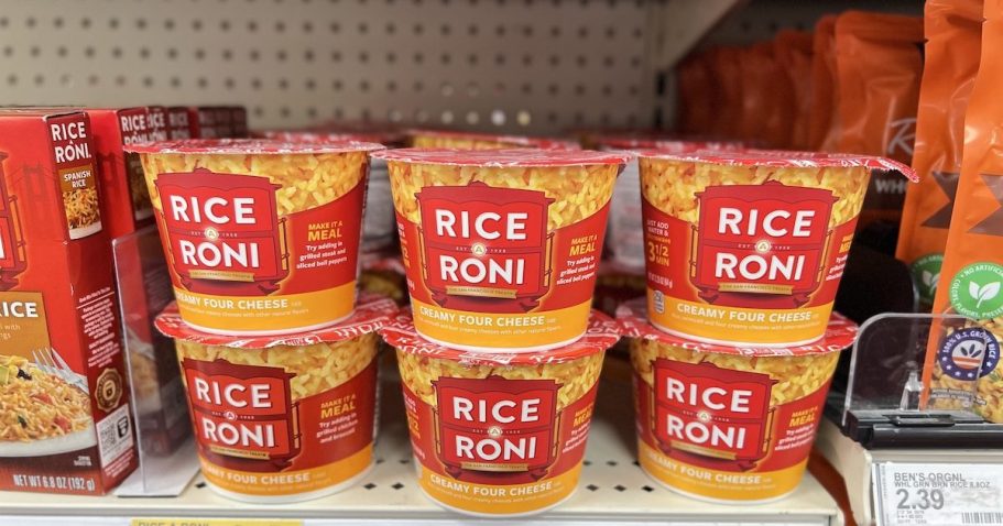 Rice-A-Roni Cups 12-Pack Only $14.20 on Amazon (Regularly $18) | Hip2Save