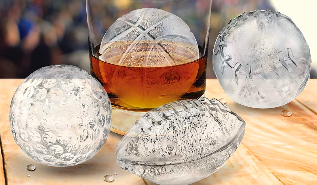 Sports Ball Ice Mold 4-Pack Only $15.74 on Amazon | Fun Father's Day ...