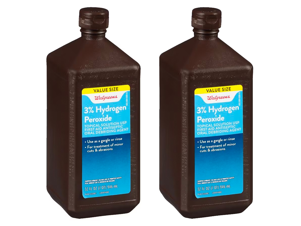 TWO Walgreens Hydrogen Peroxide 32oz Bottles Only 77¢ Each | Hip2Save