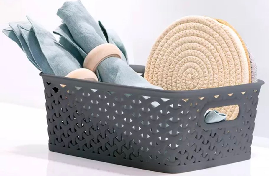 Target Storage Sale | Decorative Weave Baskets from $3 | Hip2Save