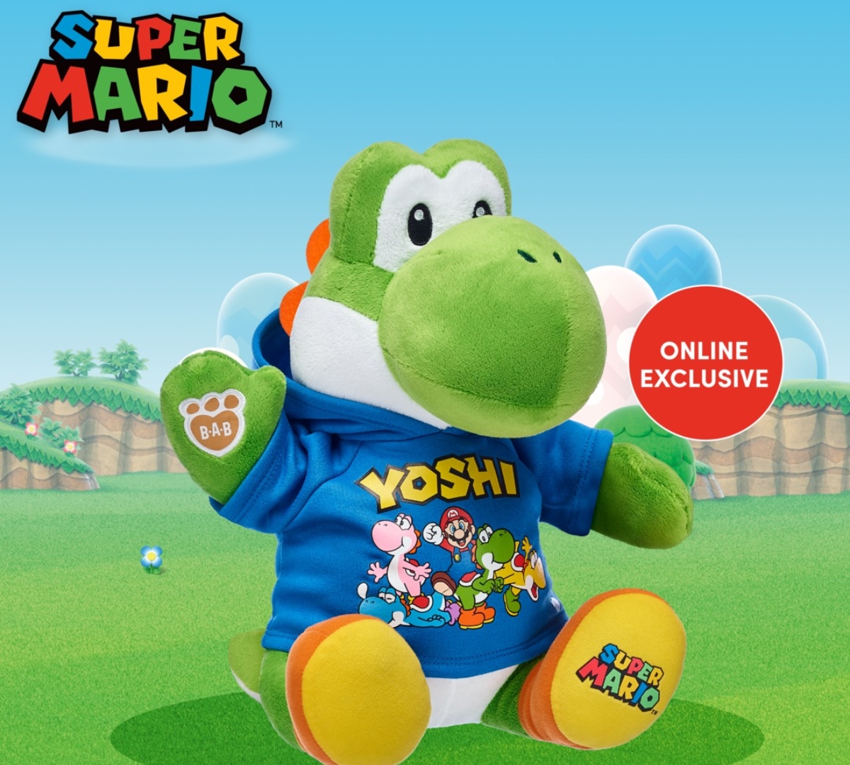 Super Mario Plush Collection Now at Build-A-Bear Workshop