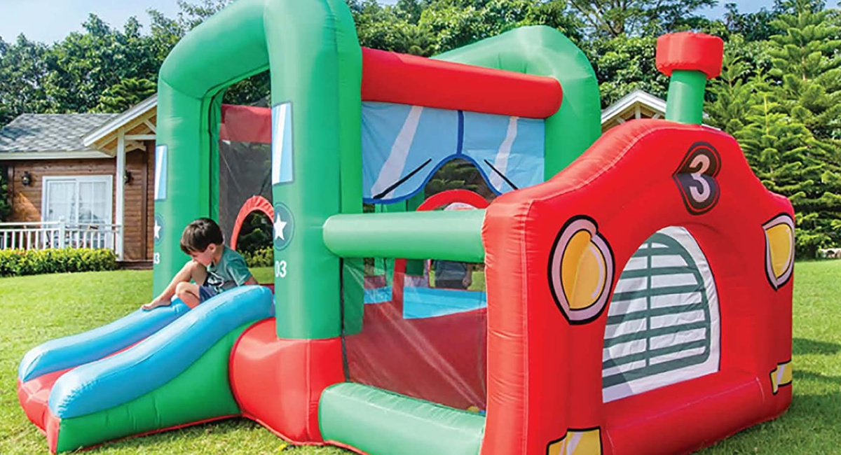 60% Off CocoNut Float Inflatable Playsets on Zulily.com | Truck Bouncy ...