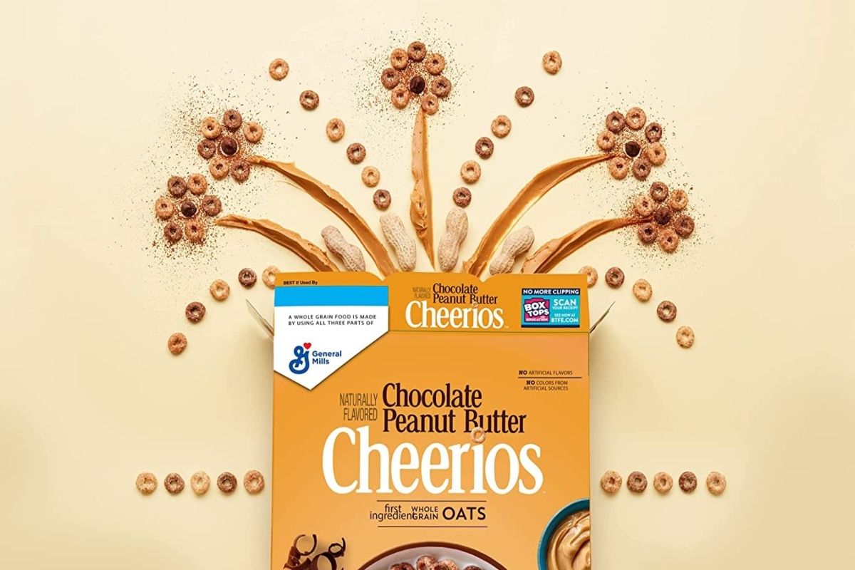 Cheerios Chocolate Peanut Butter Cereal Family Size Box Just $3.94 ...