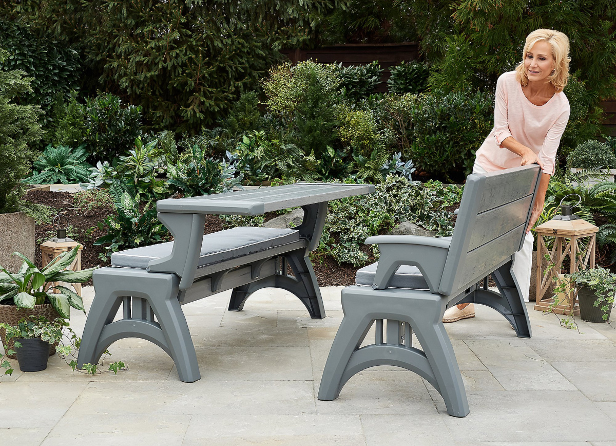 Convert-A-Bench XL w/ Cup Holder from $99.93 Shipped (Regularly $189 ...