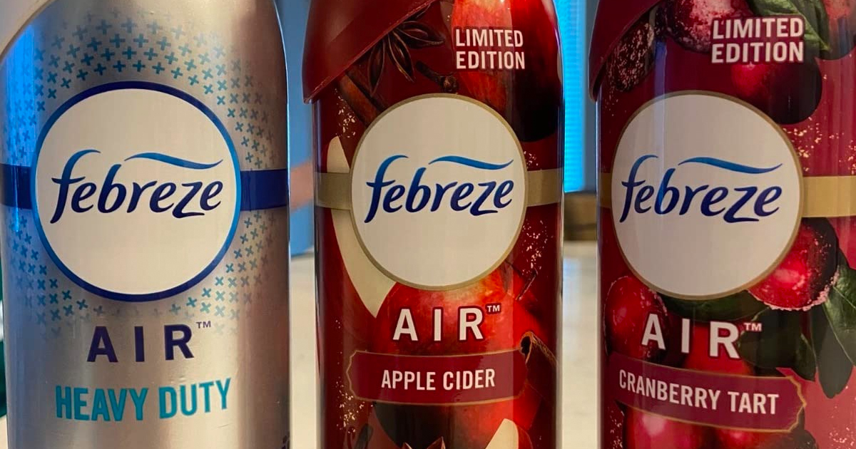 Febreze Air Freshener Limited Edition 3-Pack Only $7.50 Shipped on ...
