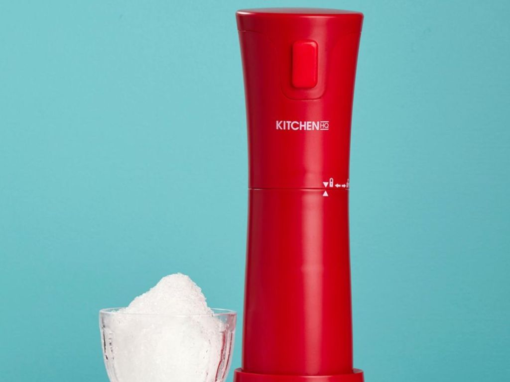 Portable Shaved Ice Maker from $23.45 Shipped | Make Slushies, Frozen ...