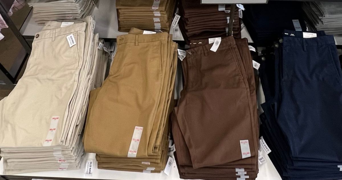 50% Off Old Navy Pants | Styles from $9.99 (Reg. $20) | Hip2Save