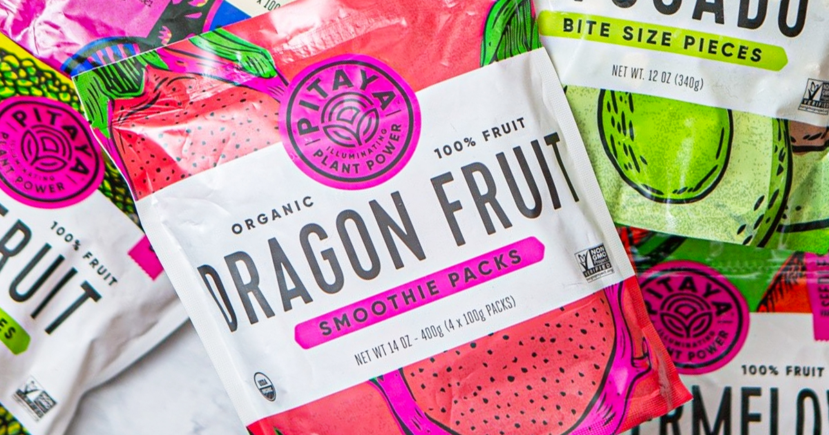 50% Off Pitaya Frozen Organic Dragon Fruit Smoothie Packs at Target ...