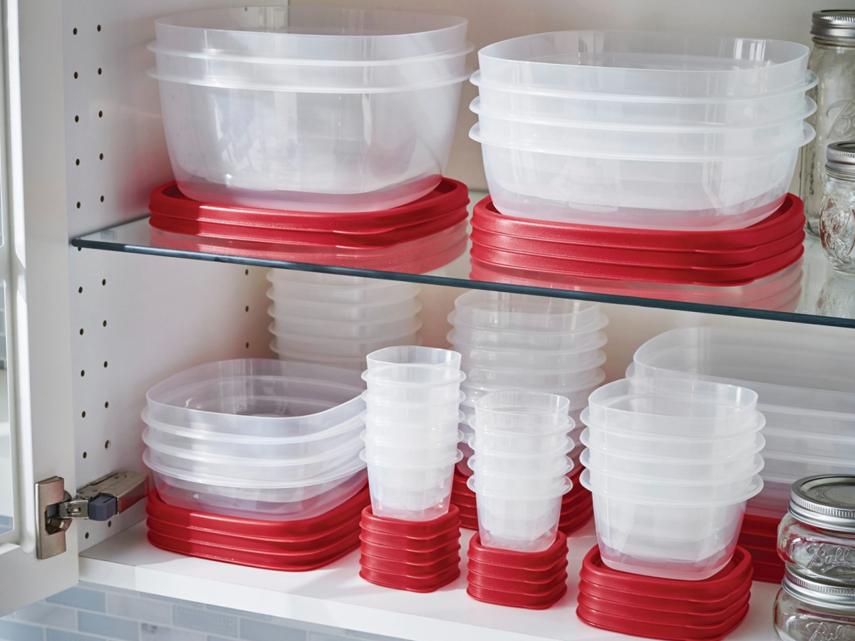 Rubbermaid 60-Piece Storage Set Only $29.99 on Amazon | Includes Vented ...