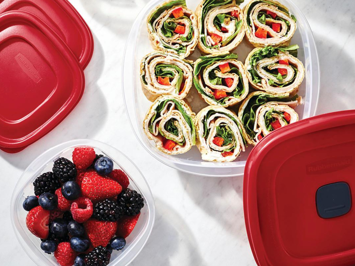 Rubbermaid 60-Piece Food Storage Set Only $29.99 Shipped w/ Amazon ...