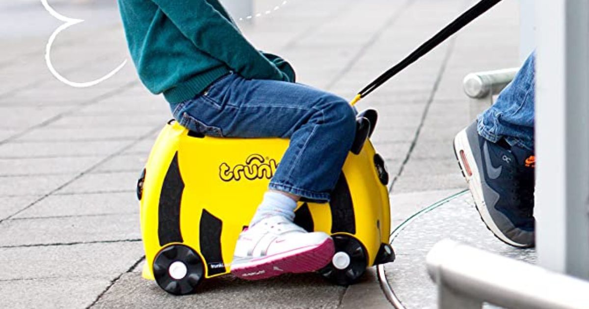 Kids Ride-On Suitcase Only $74.99 Shipped on Amazon | Great for Flights ...