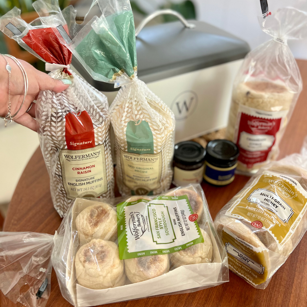 Wolferman's Breadbox Gift Tin Only $49.99 Shipped ($80 Value) | Filled w/ 32 English Muffins ...