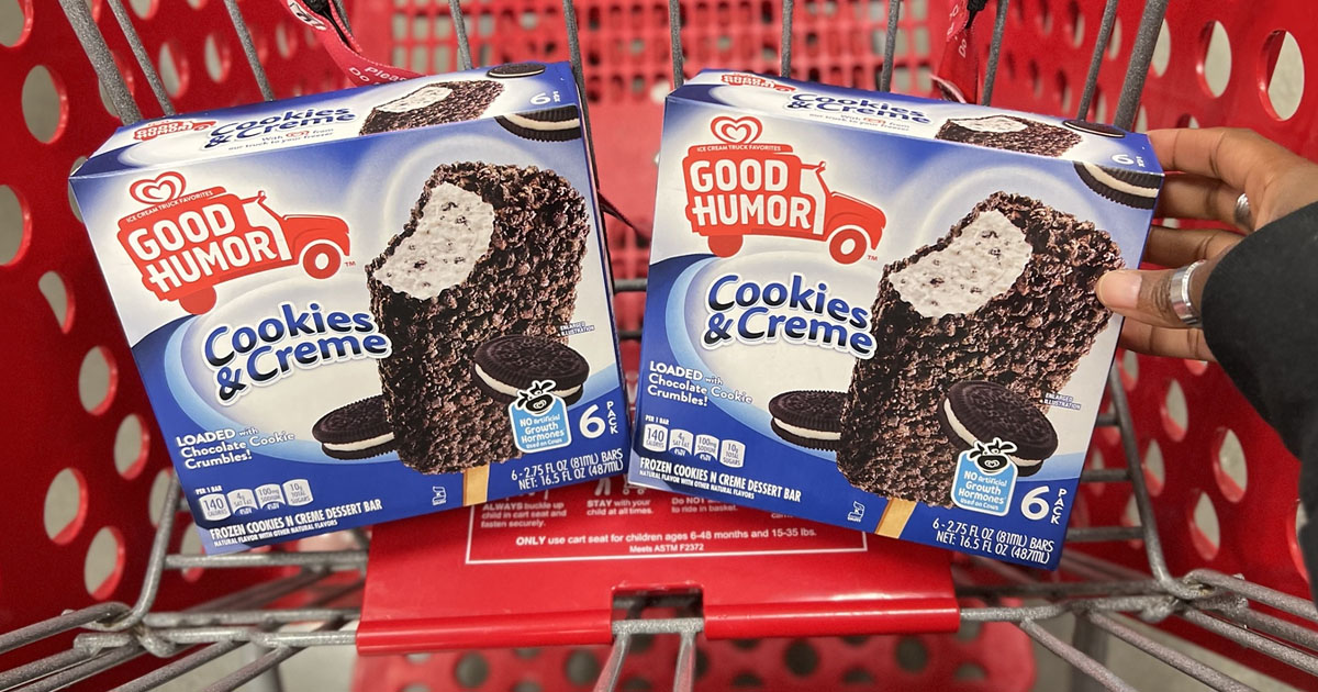 Good Humor Bars Only $4 at Target | Just Use Your Phone! | Hip2Save