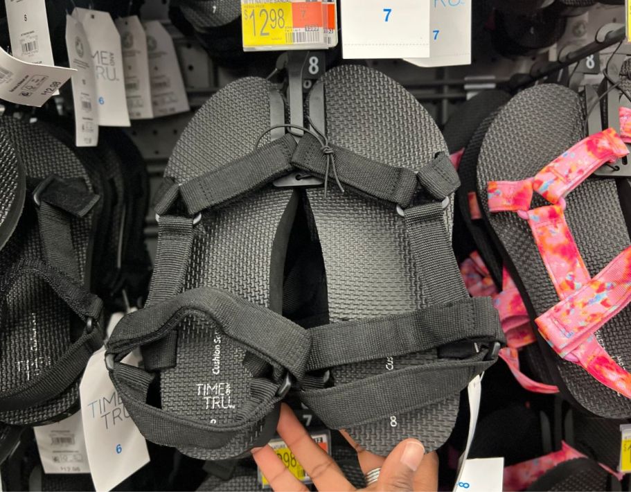 Time and Tru Women's Sandals from $7 (They Look Just Like Teva!) | Hip2Save
